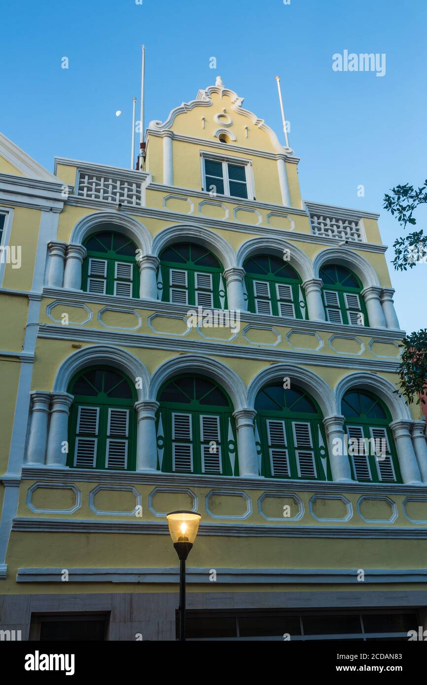 This historic example of Dutch colonial architecture at Breedestraat 22 ...