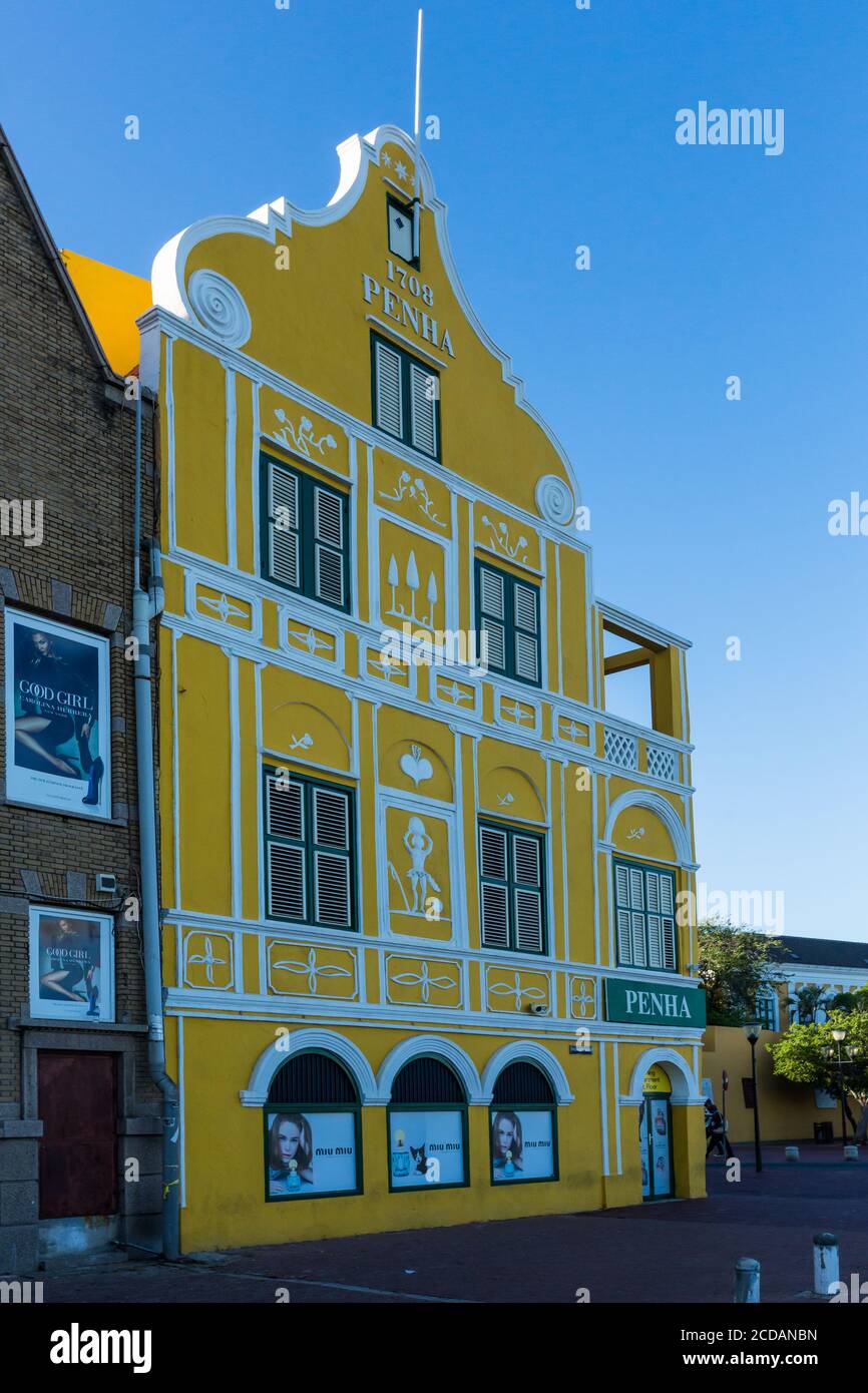 The Penha Building was built in 1708 in Dutch colonial style and is now ...