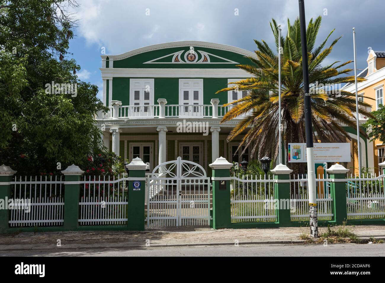 This historic home at Scharlooweg 102 in the Scharloo neighborhood of ...