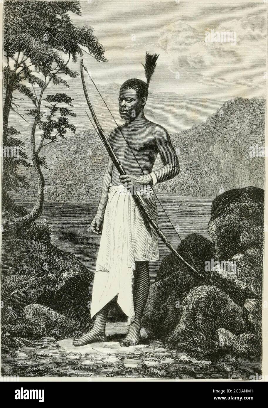 . Africa . CHUMA, Livingstones Servant : of the Wahiao Tribe.(From a ...