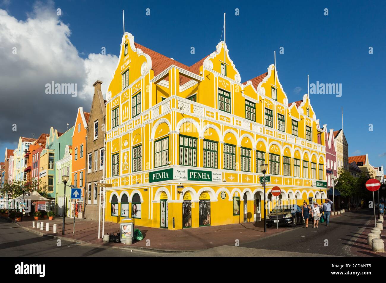 The Penha Building was built in 1708 in Dutch colonial style and is now ...