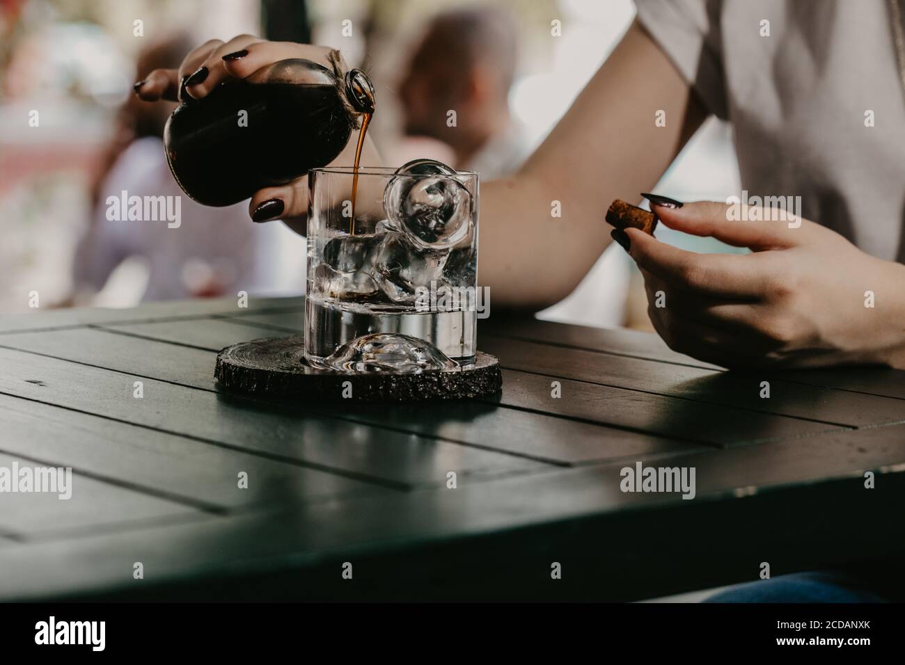 Drinking cold brew hi-res stock photography and images - Alamy