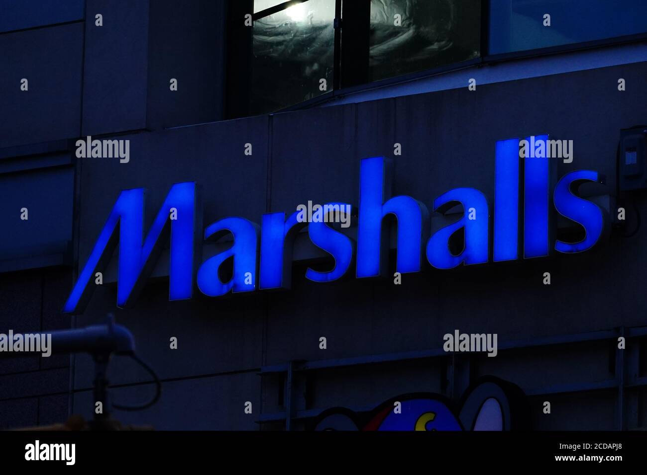 Marshalls sign, in Queens borough Stock Photo - Alamy