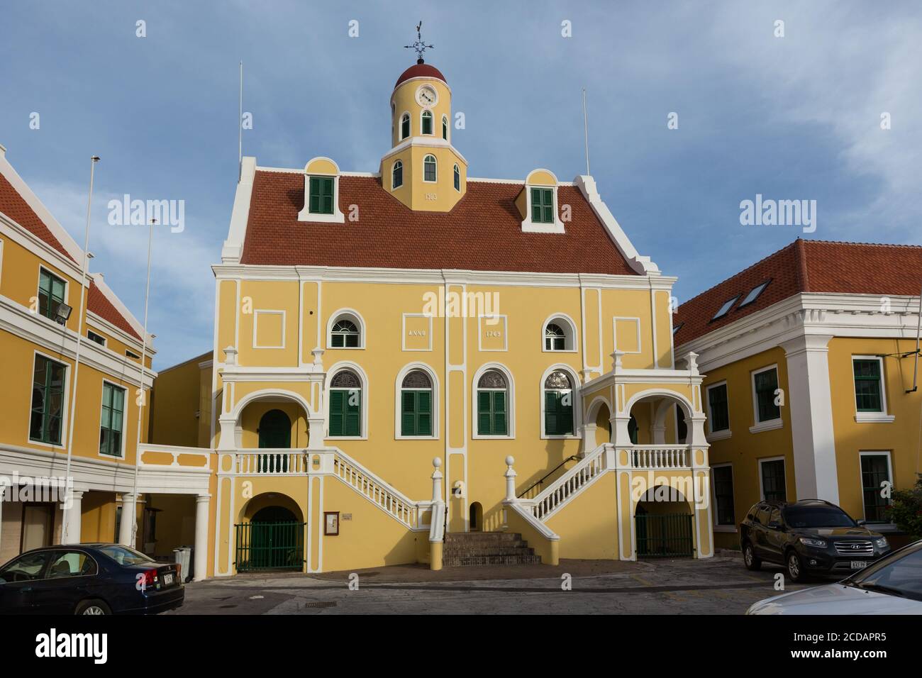 Curacao caribbean fort church hi-res stock photography and images - Alamy