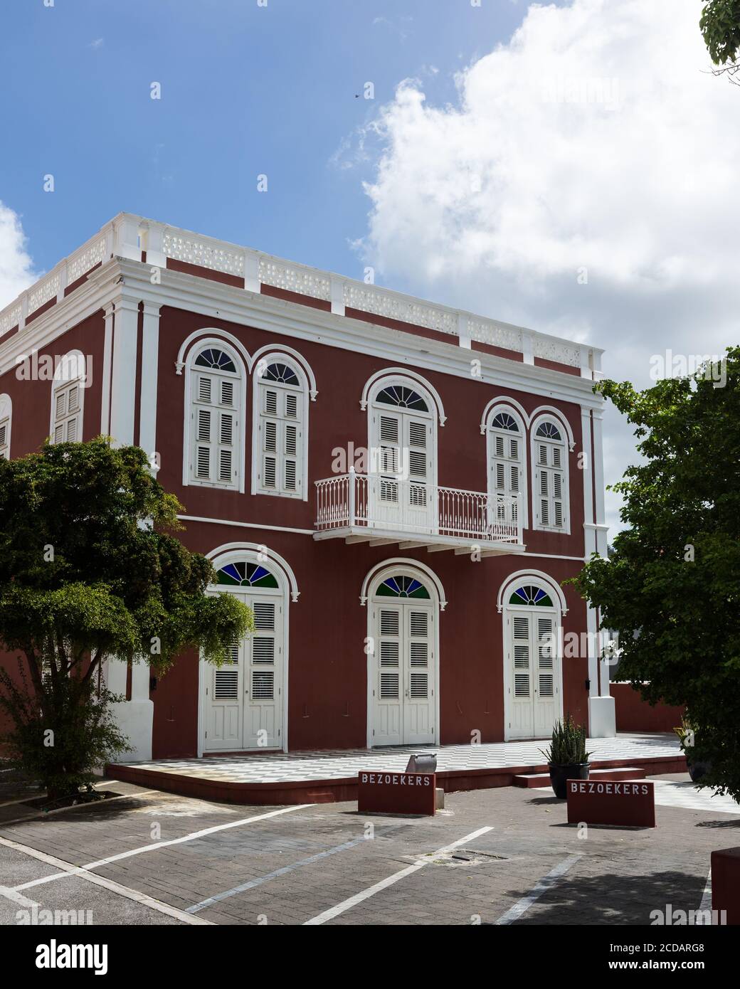 This historic house at Scharlooweg 19, called 'Hogar Santa Luisa', was ...