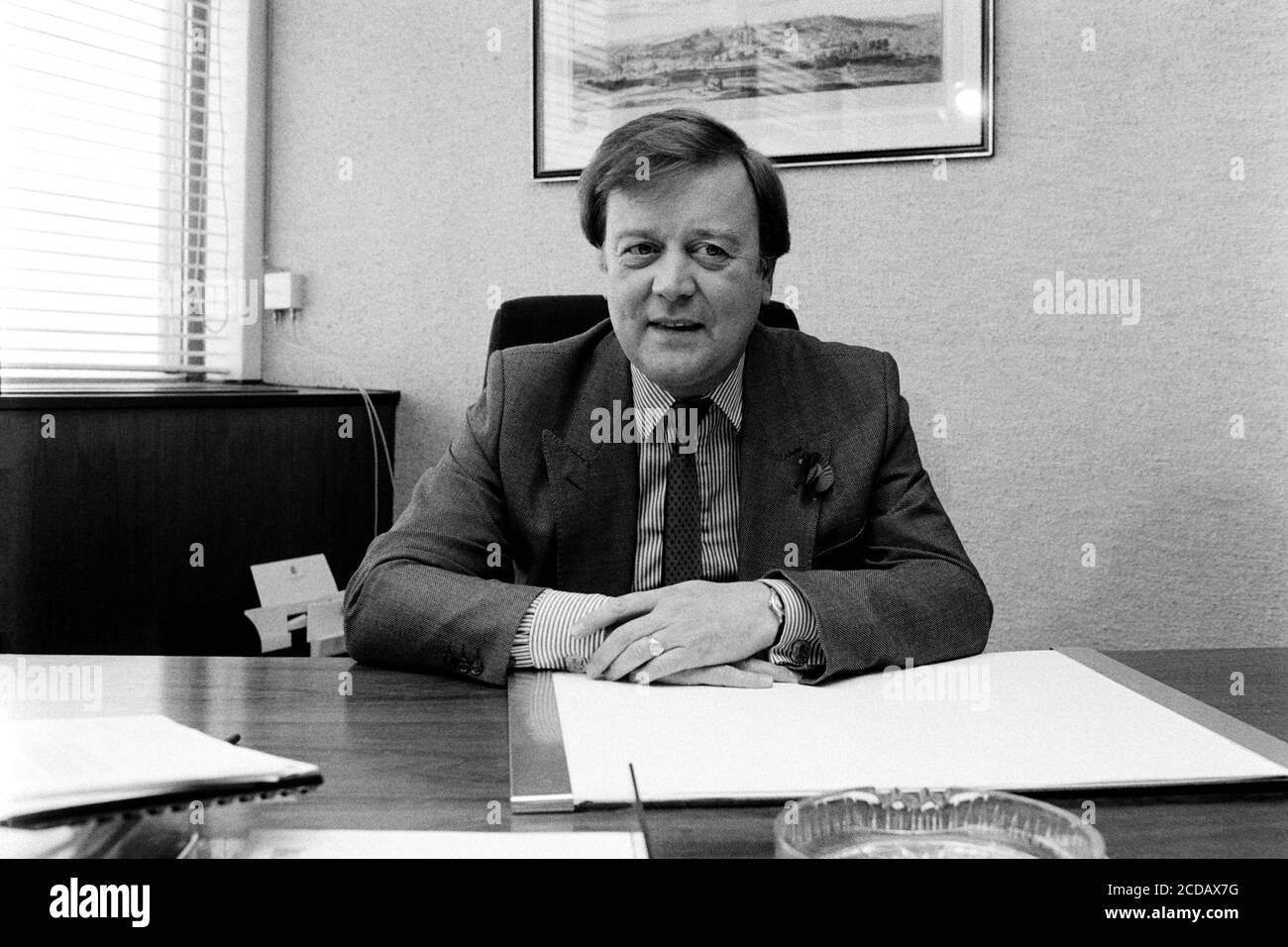 Kenneth Clarke attends a photocall at Elizabeth House near Waterloo as ...