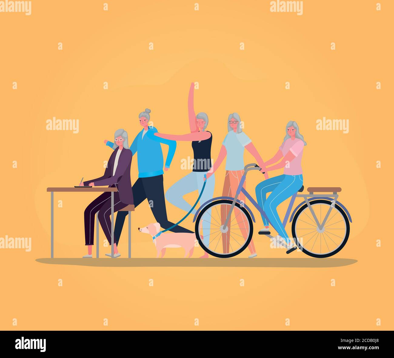 Activities Stock Vector Images - Alamy