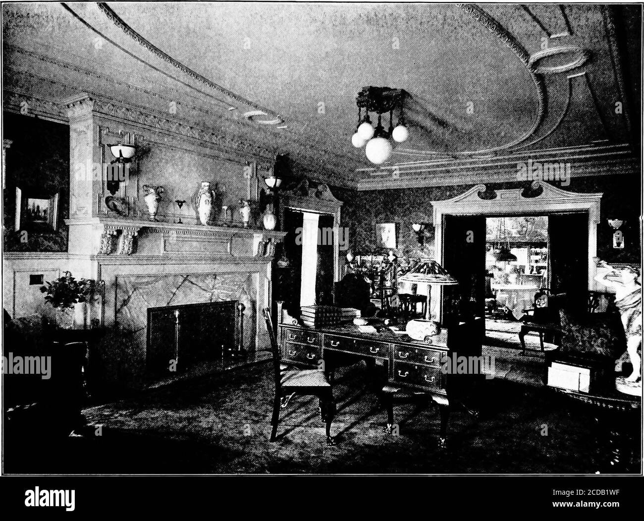. The room beautiful; a collection of interior illustrations showing ...