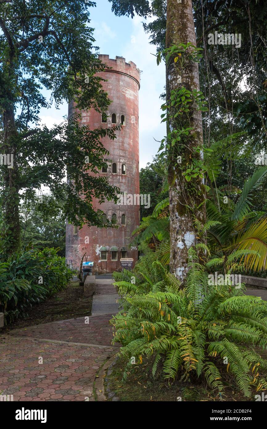The 75 foot tall Yokahu Observation Tower in El Yunque National Forest ...