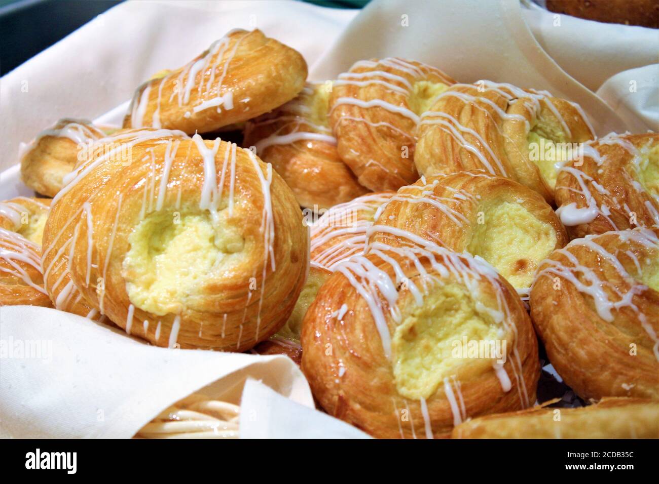 Breakfast cheese danish Stock Photo - Alamy