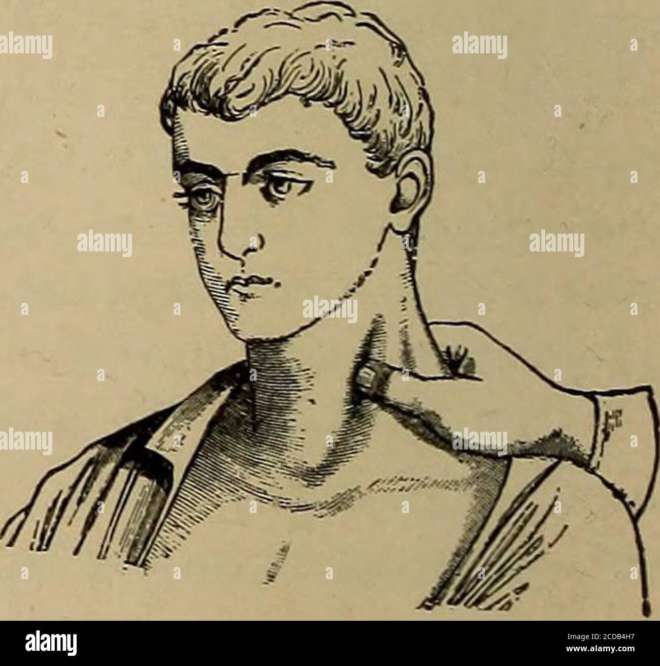 Place pad over wound hi-res stock photography and images - Alamy