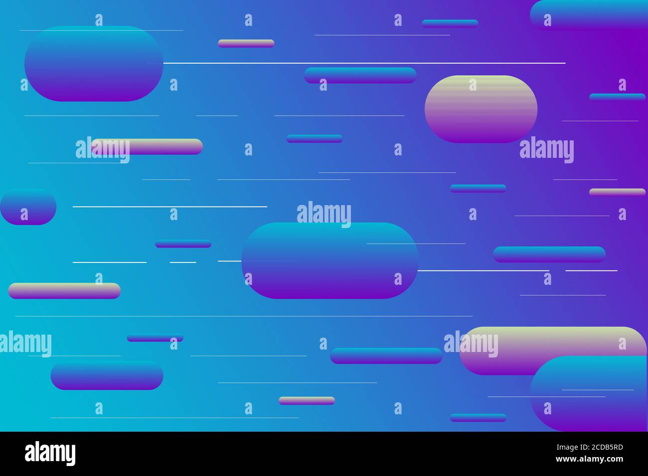 Abstract background of oval shapes and horizontal lines Stock Vector ...