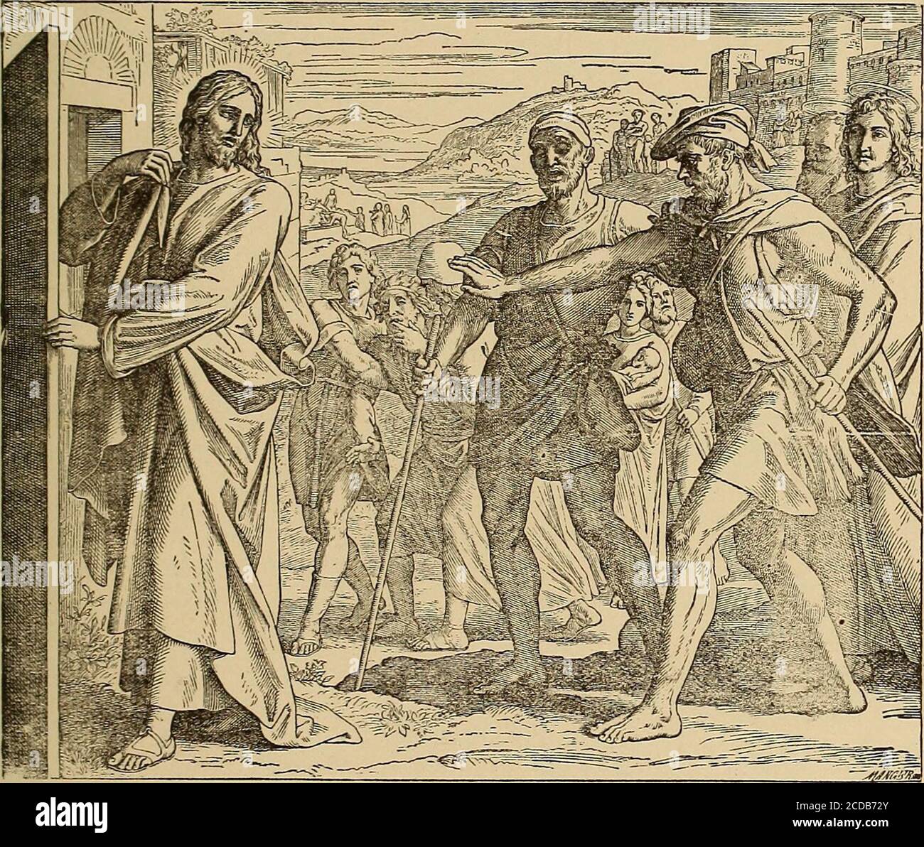 Jesus the blind men hi-res stock photography and images - Alamy