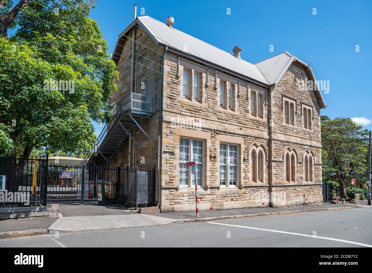 Balmain public school facade hi-res stock photography and images - Alamy