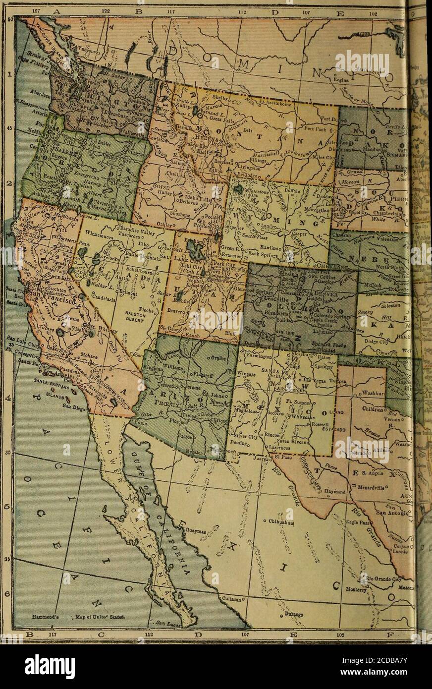 . Webster's new standard dictionary ... with U. S. census and maps ...