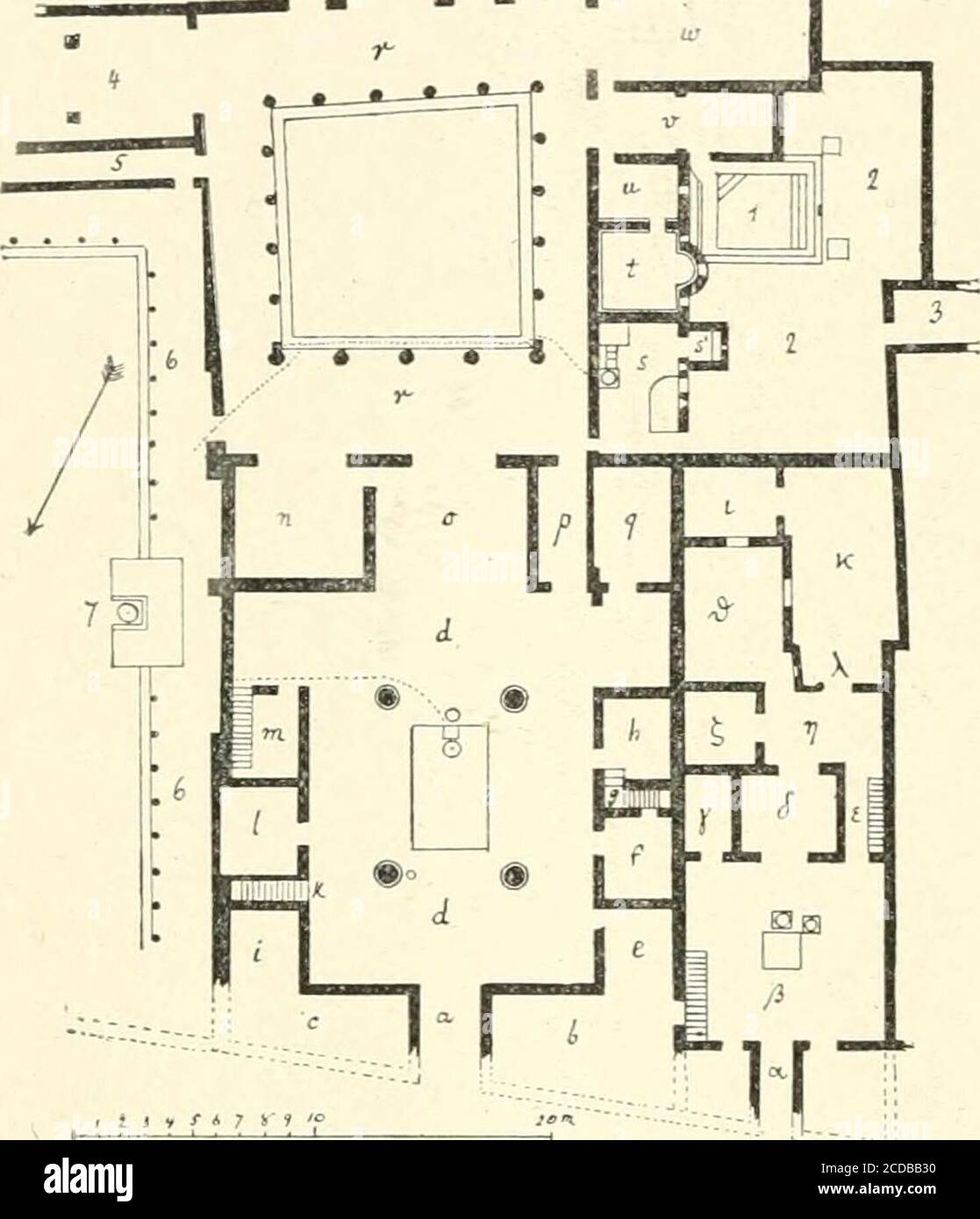 Second style pompeii hi-res stock photography and images - Alamy