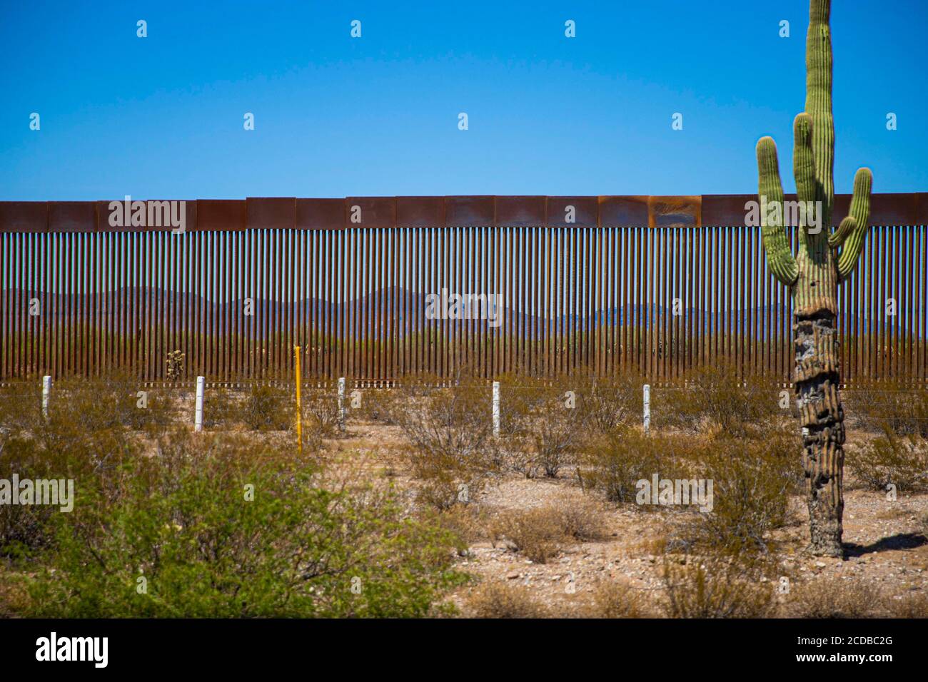 Border Between Sonora And Arizona High Resolution Stock Photography and ...