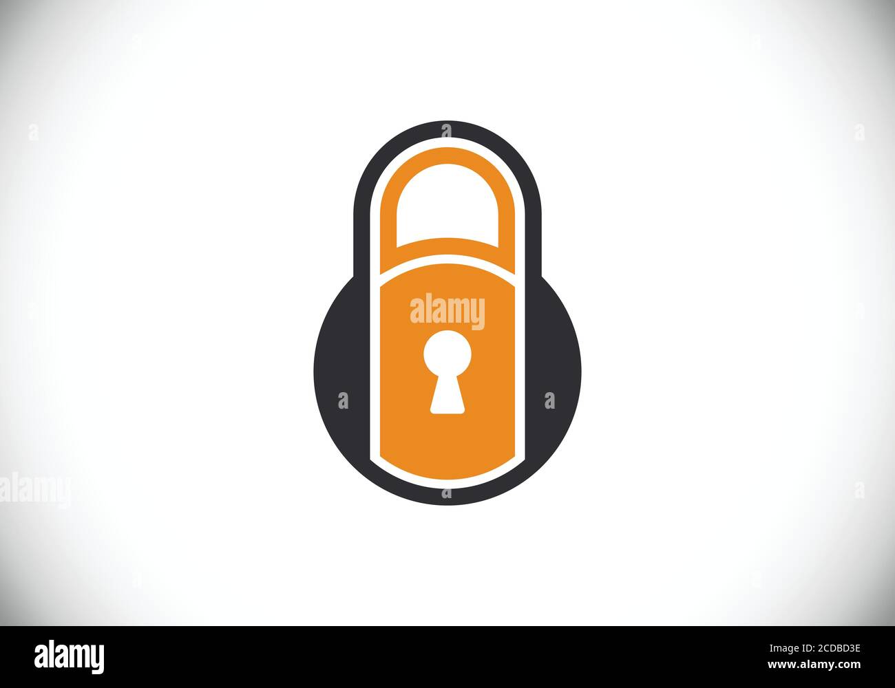 Lock icon. Security logo for mobile and web. Lock logo sign symbol ...
