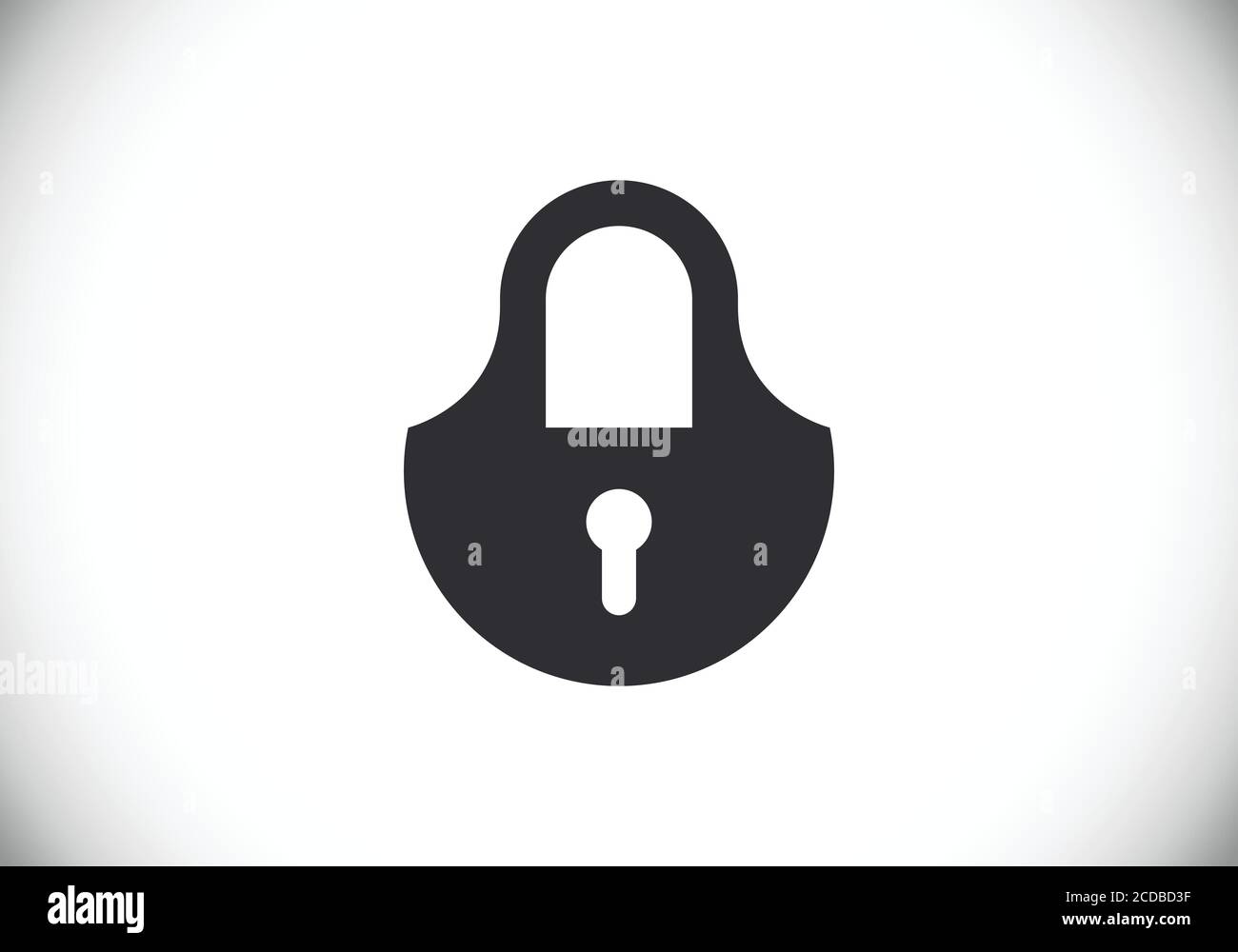 Lock icon. Security logo for mobile and web. Lock logo sign symbol ...