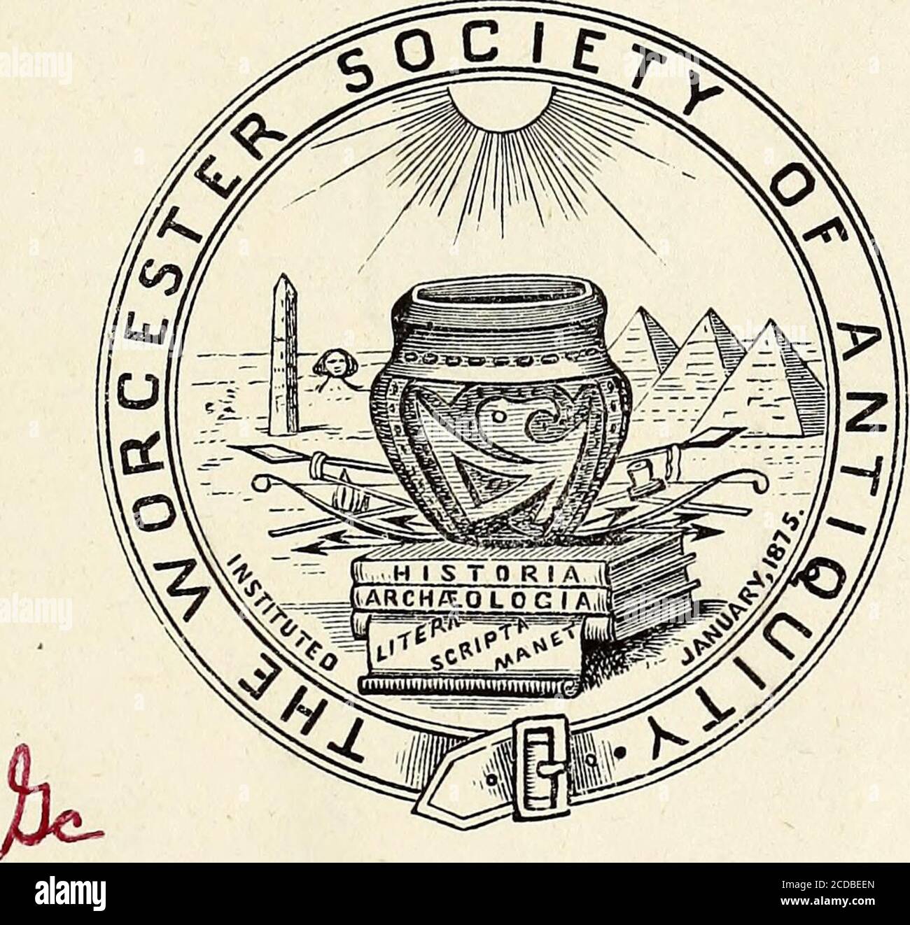 . Collections of the Worcester Society of Antiquity . WORCESTER, MASS ...