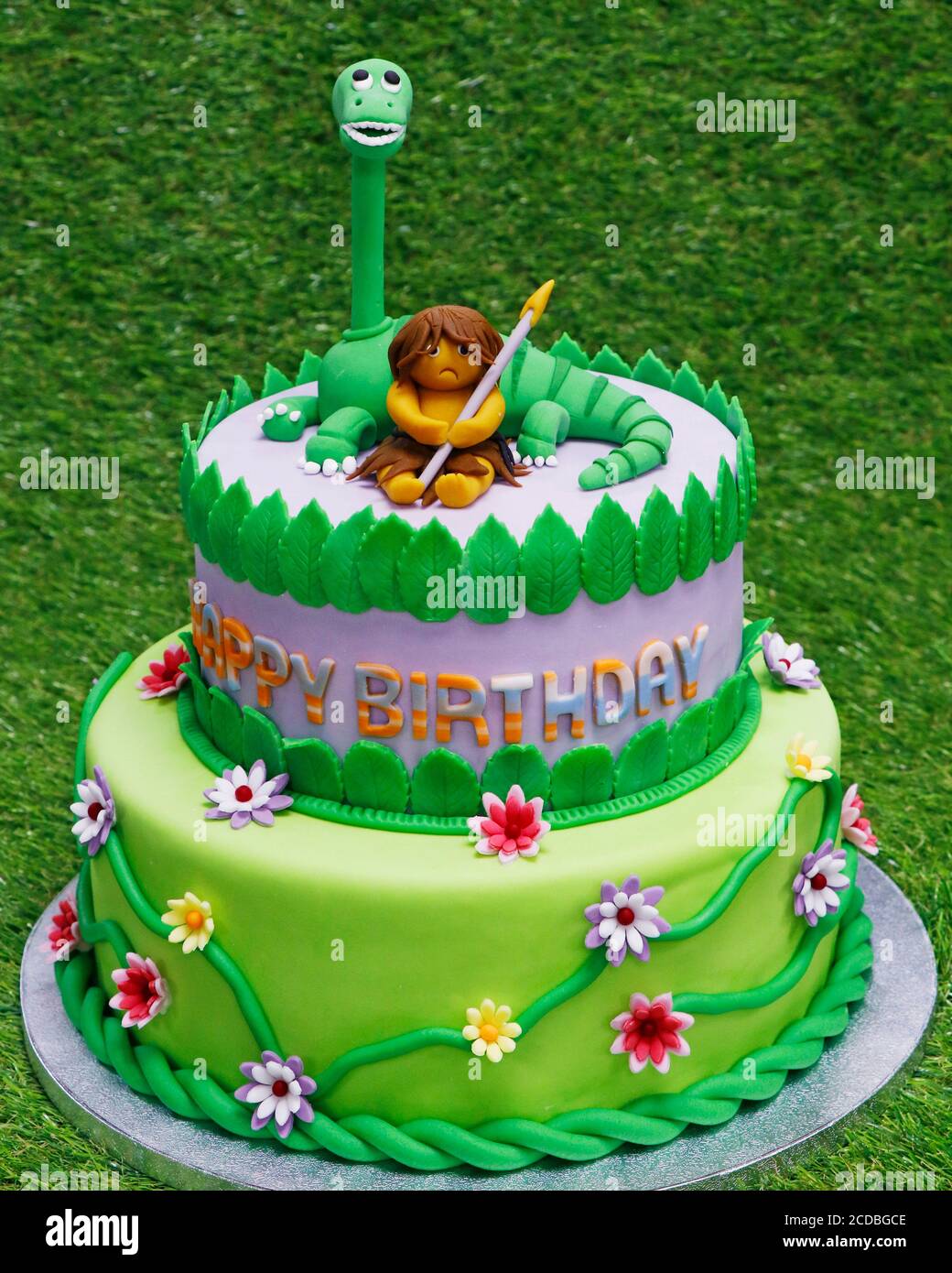 birthday cake mastic for a child . Bright and colorful with a fantastic ...