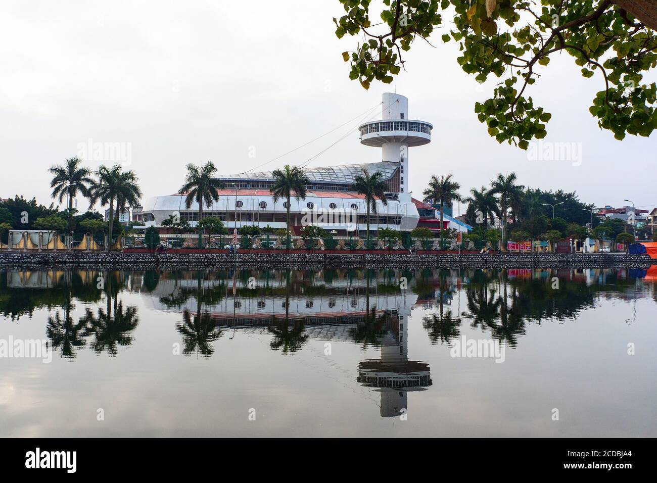 Terraced rice field inside fog and morning ray in Mu Cang Chai Vietnam ...
