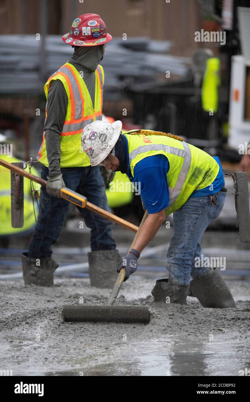 High Rise Concrete Workers High Resolution Stock Photography and Images ...