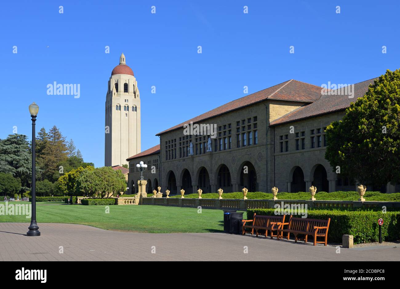 The Stanford University campus, Stanford CA Stock Photo - Alamy