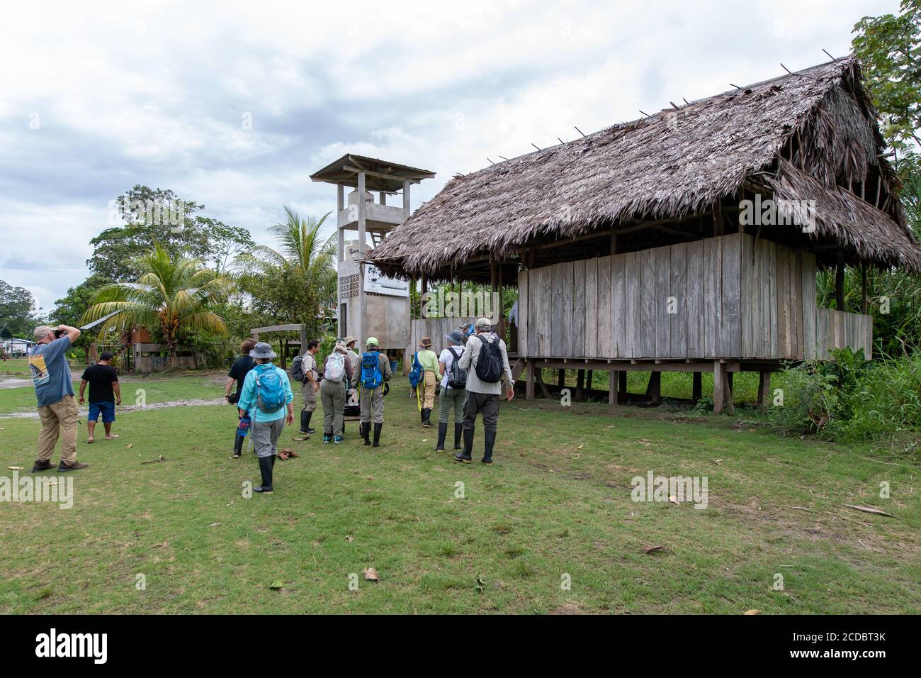 RIberenos Village in the Peruvian Amazon Stock Photo - Alamy