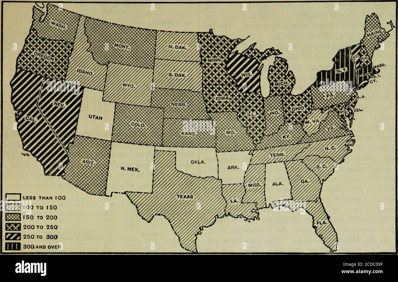 . Insane and feeble-minded in institutions 1910 . 10 PER 100,000 ...