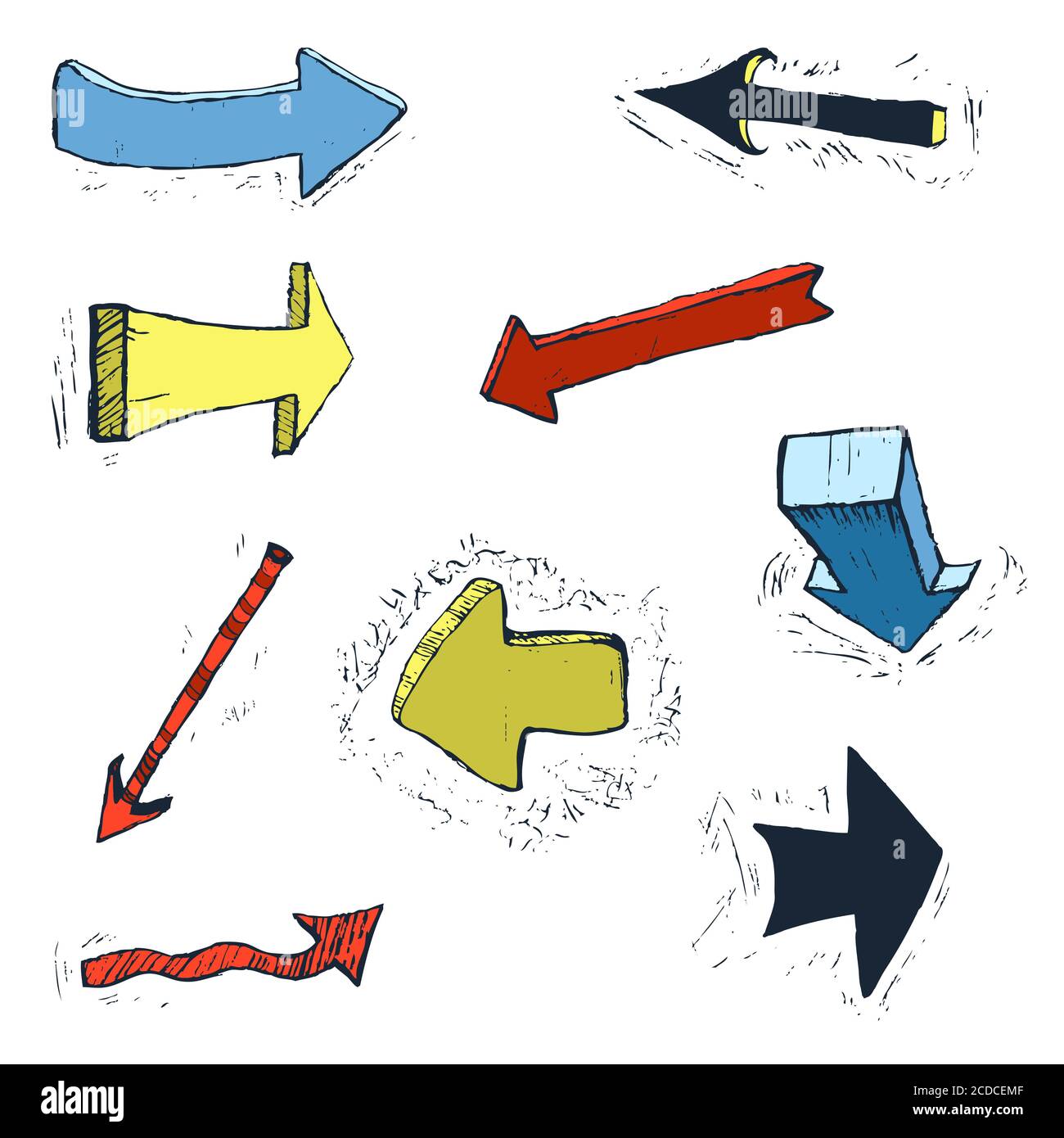 Striped shading Stock Vector Images - Alamy