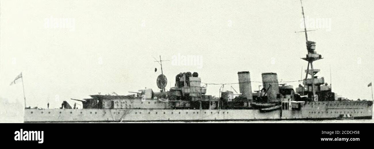 . Ships of the Royal Navy . Caledon. [Note Aevoplaiie platform ...