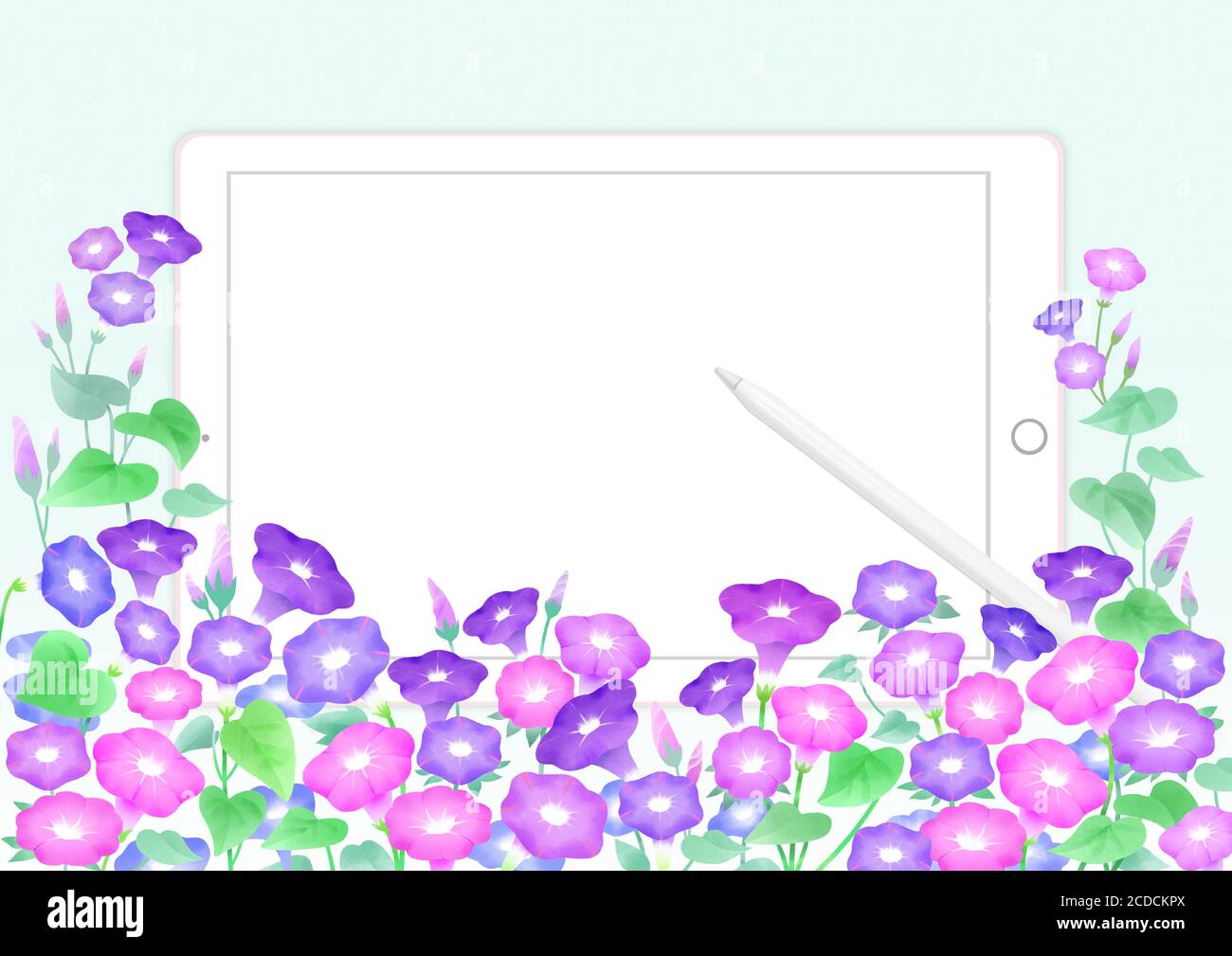 Floral frame banner design. flowers square frame background ...