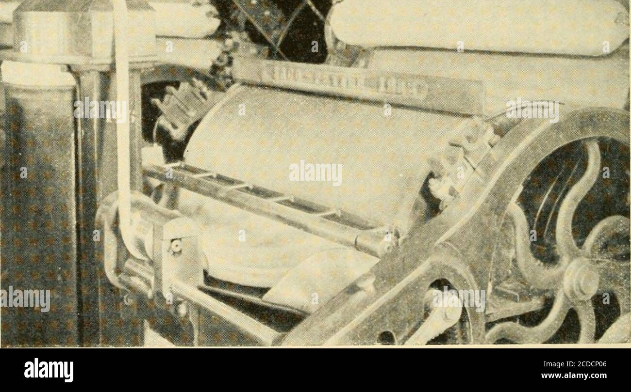 . Cotton and cotton manufacture . Delivery of Sliver Stock Photo - Alamy