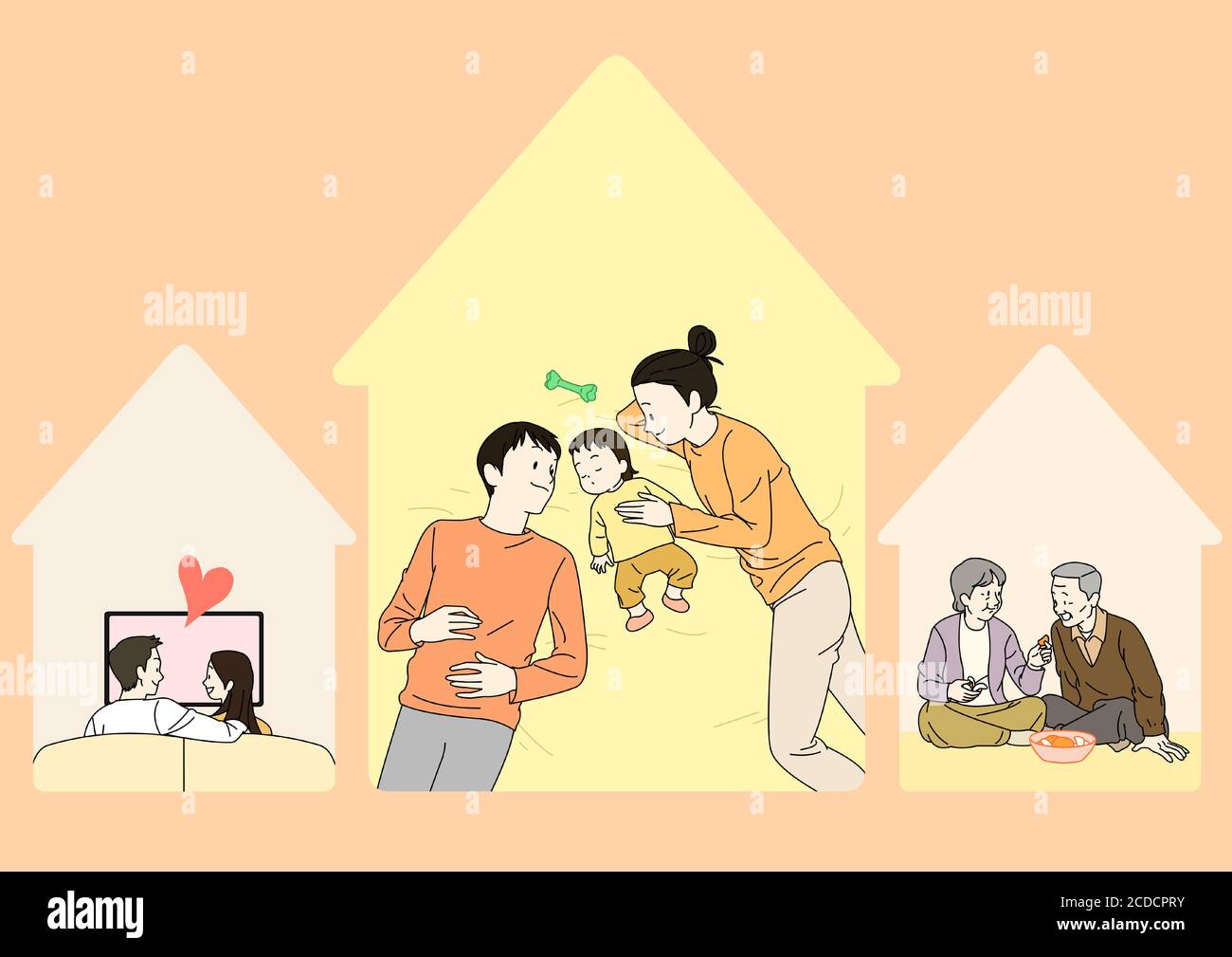 Social benefits and welfare concept illustration 016 Stock Vector Image ...