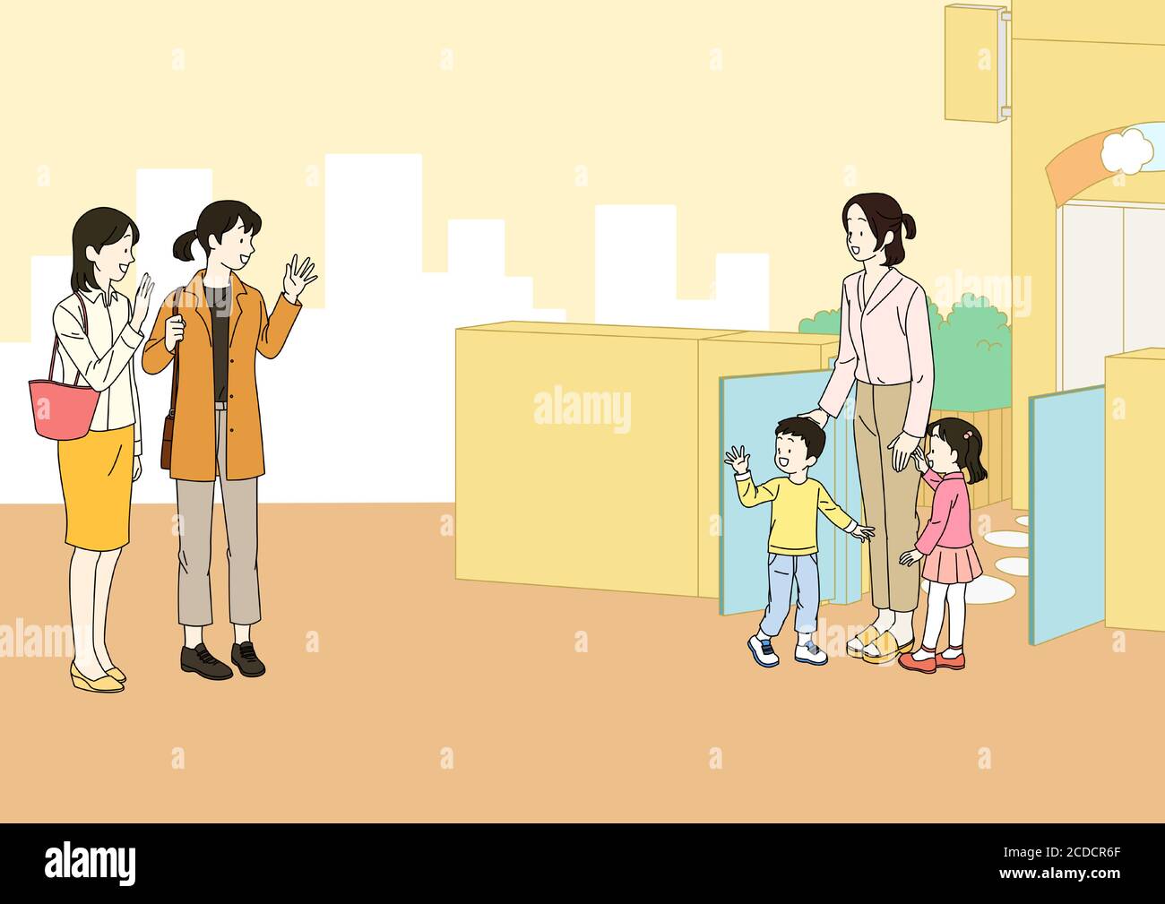 Social benefits and welfare concept illustration 006 Stock Vector Image ...