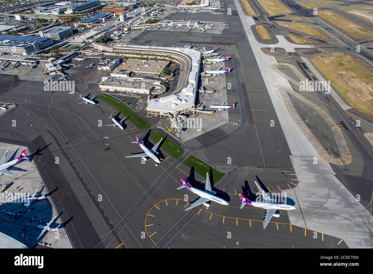 Honolulu Airport, Oahu, Hawaii Stock Photo - Alamy
