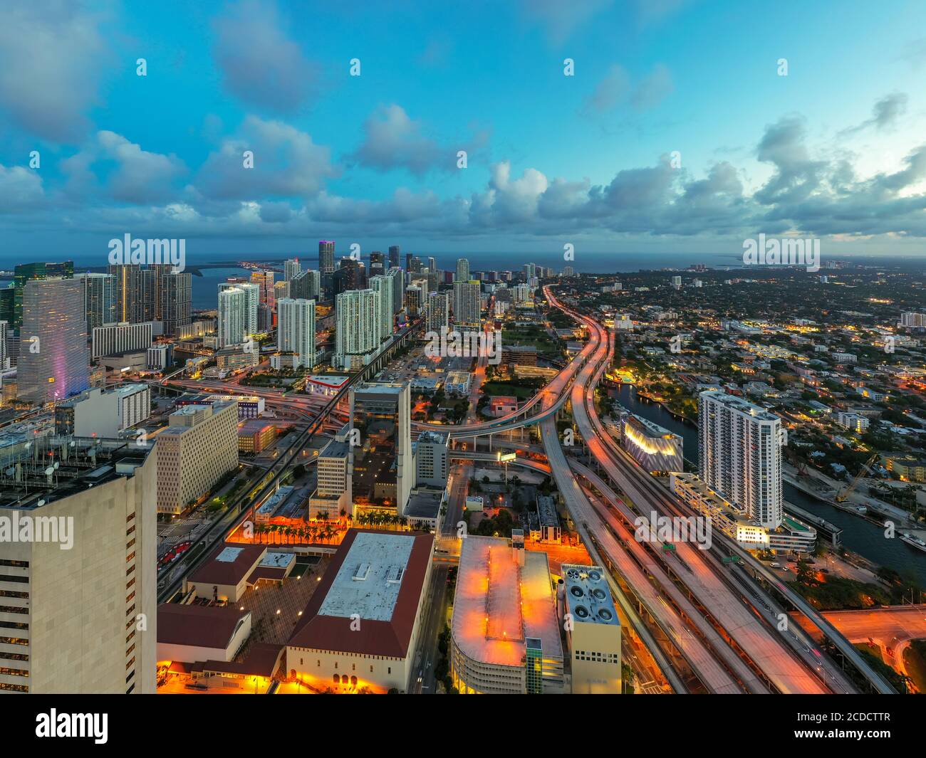 Brickell city tower hi-res stock photography and images - Alamy