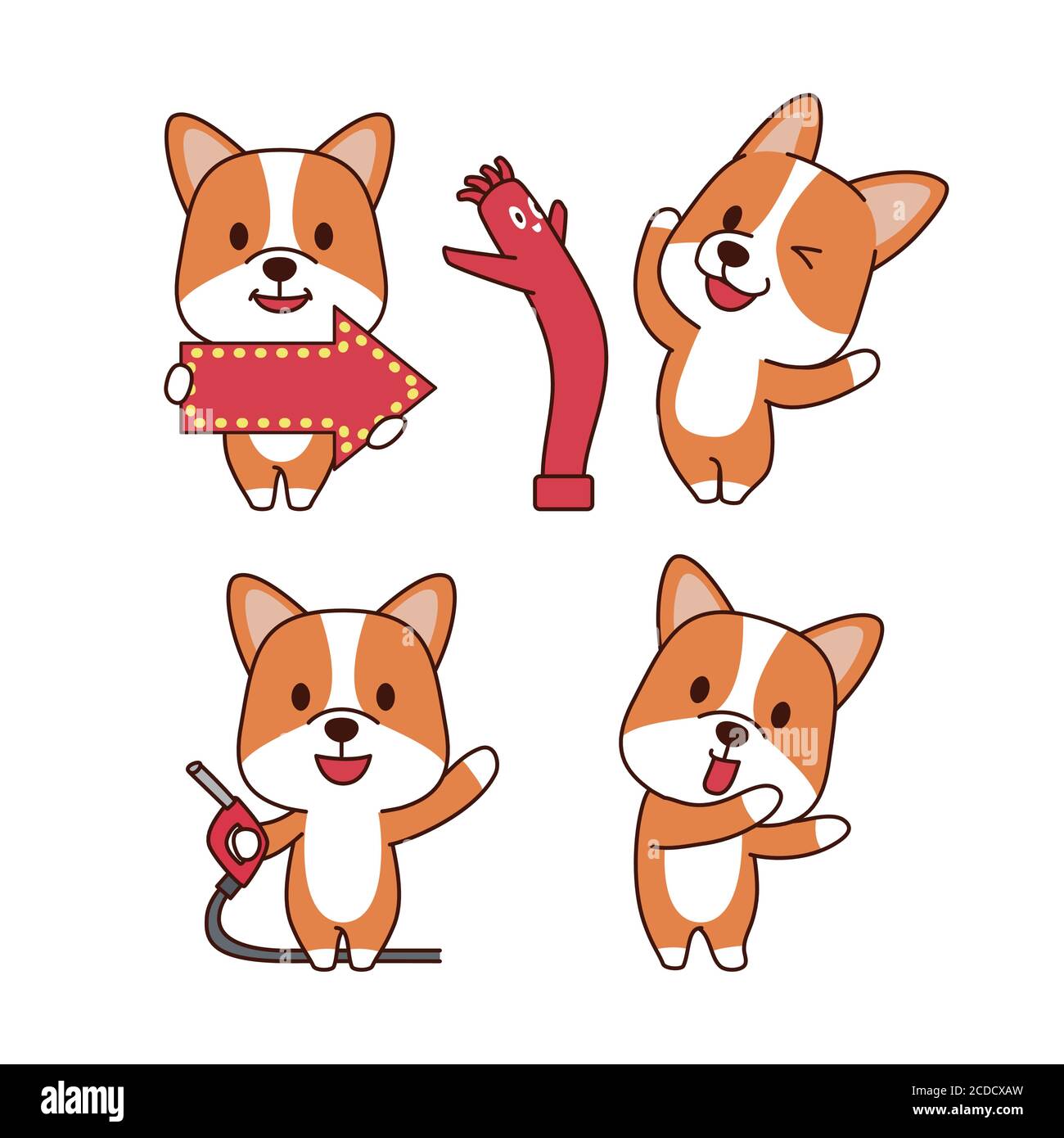 Dog marking Stock Vector Images - Alamy