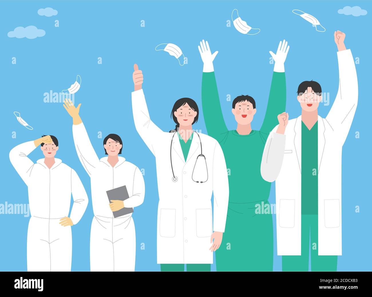Stopping disease Stock Vector Images - Alamy