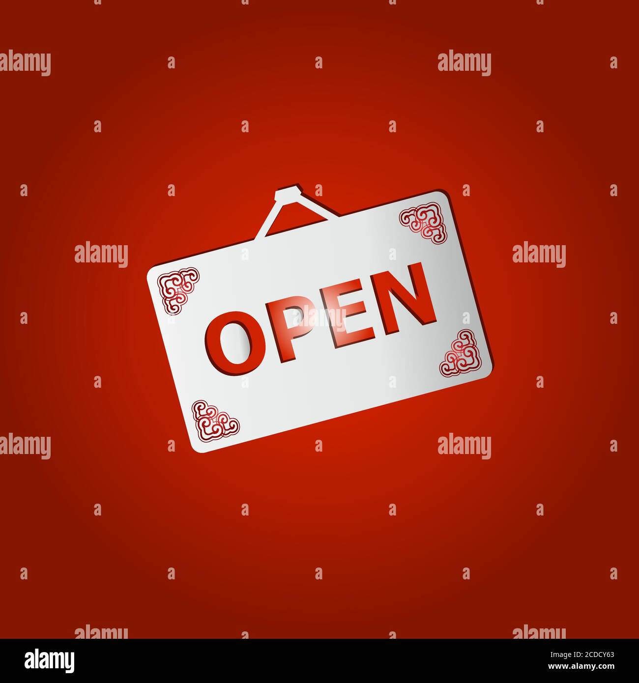 China new year shop Stock Vector Images - Alamy