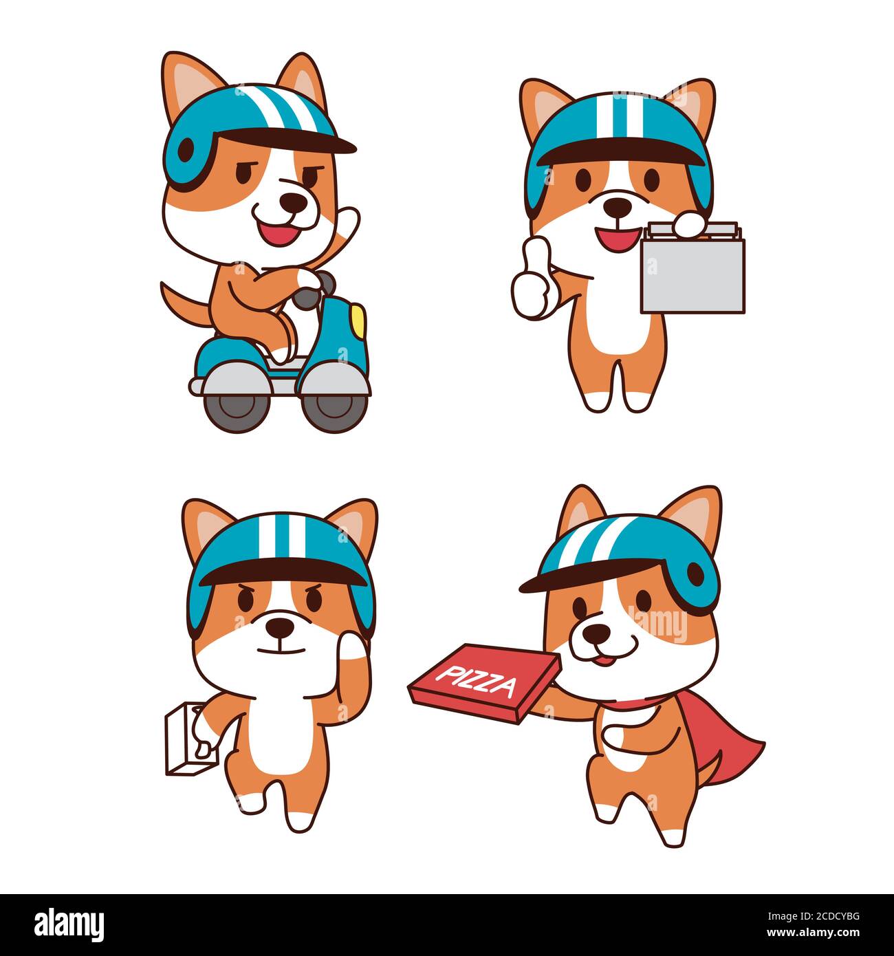 Animal thumb Stock Vector Images - Alamy