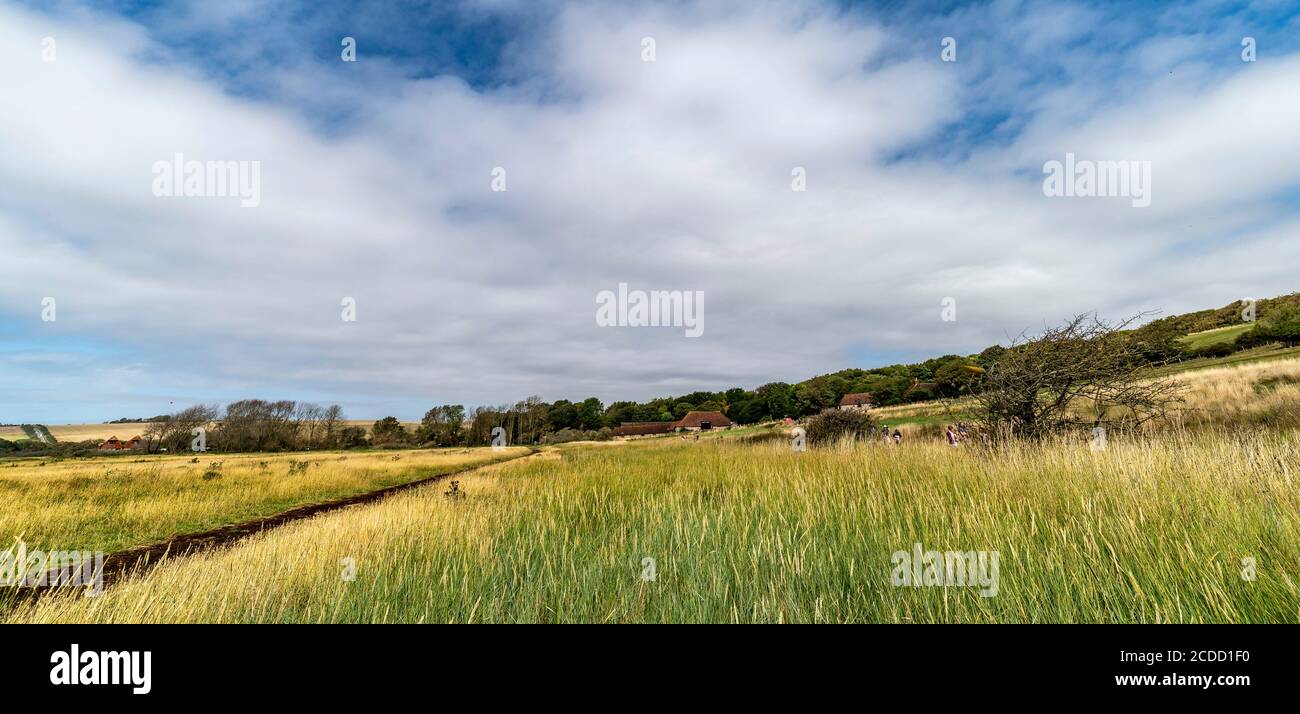Landscape at Cuckmere Stock Photo - Alamy