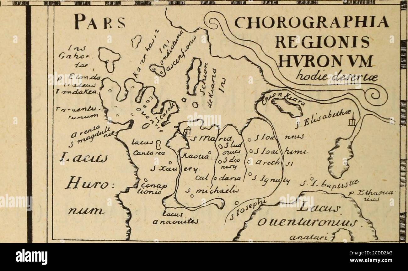 . Notes of sites of Huron villages in the township of Tiny, Simcoe ...