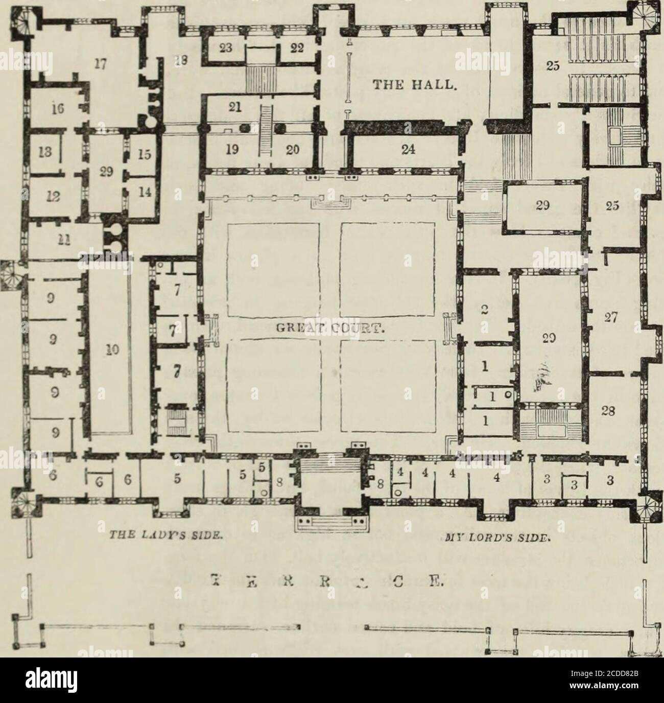 . Old England : a pictorial museum of regal, ecclesiastical, baronial ...