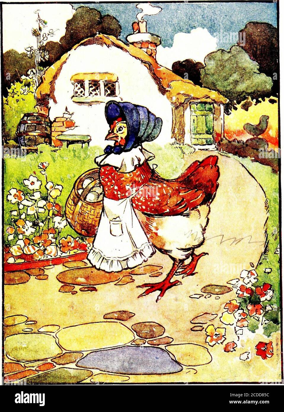 . The Little small red hen . The Little Red Hens H 5he wore a nice ...