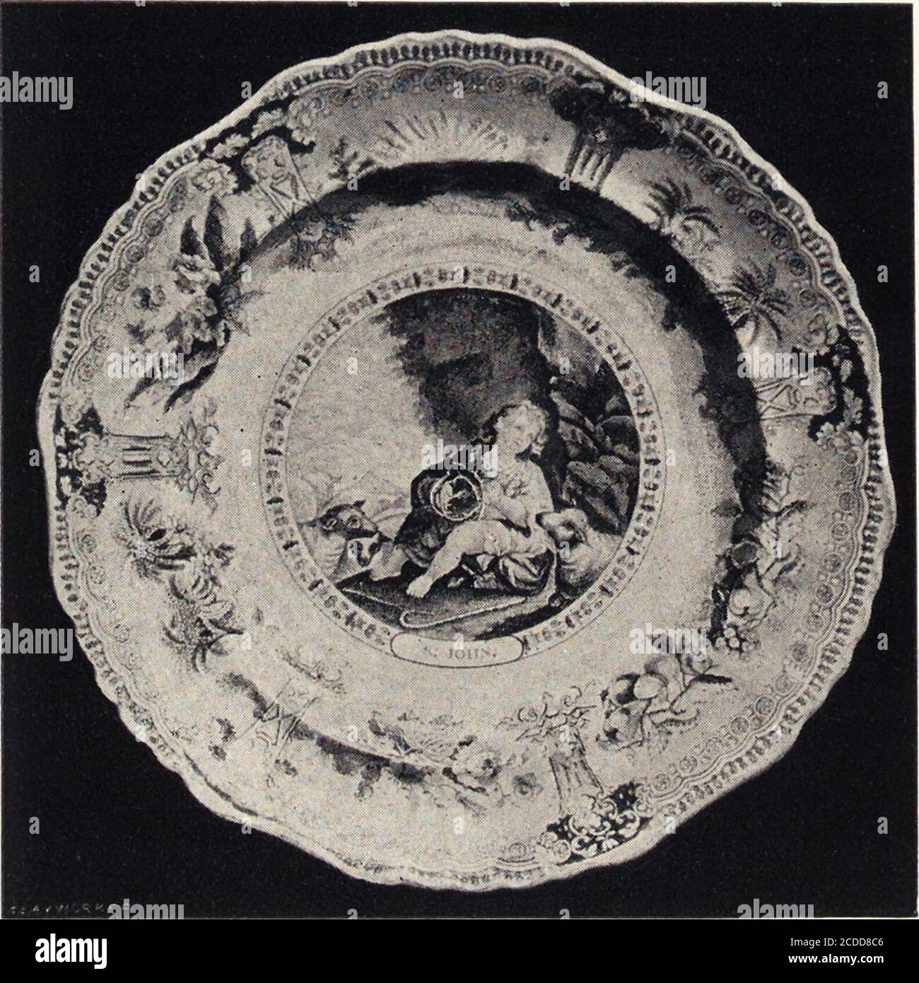 . Anglo-American pottery : old English china with American views, a ...