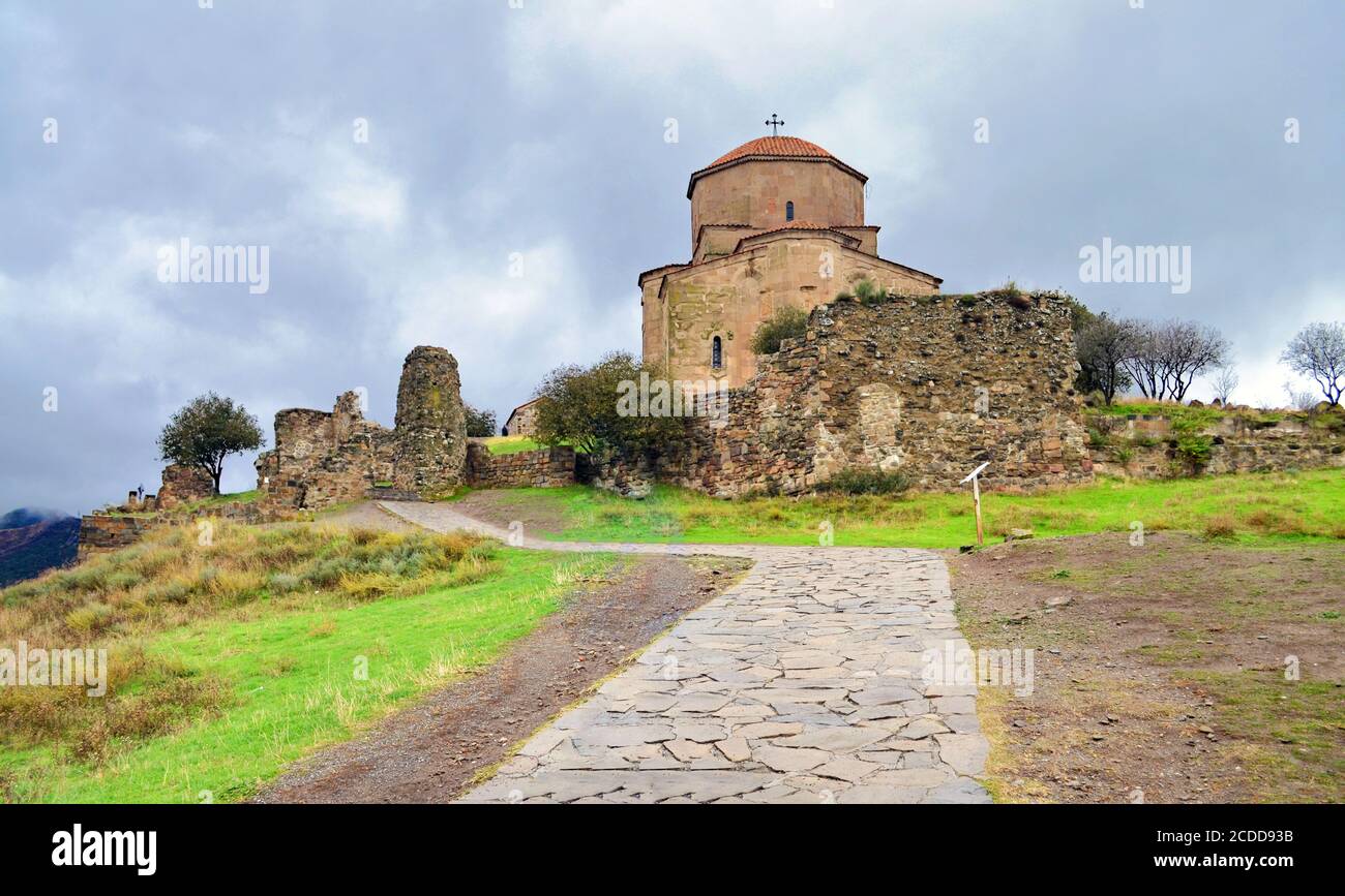 Mtskheta georgia road jvari hi-res stock photography and images - Alamy