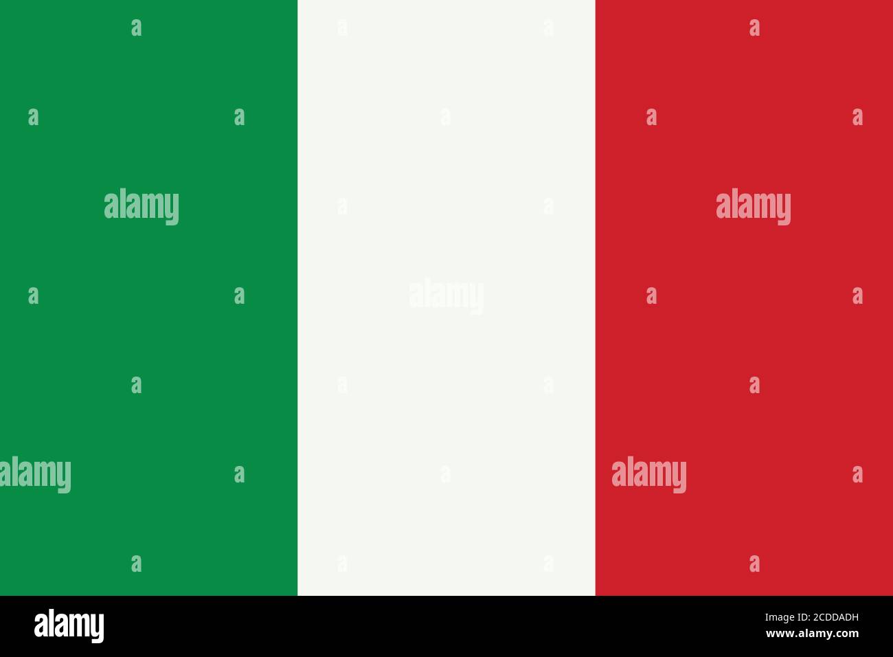 National flag of country Italy (green, white, red color Stock Vector ...
