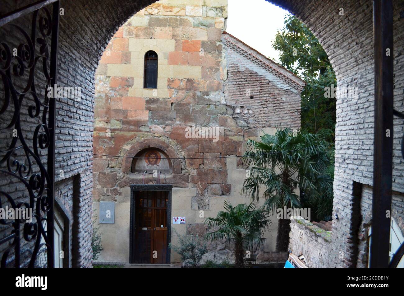 Anchiskhati Basilica - Oldest Church in Tbilisi Stock Photo - Alamy